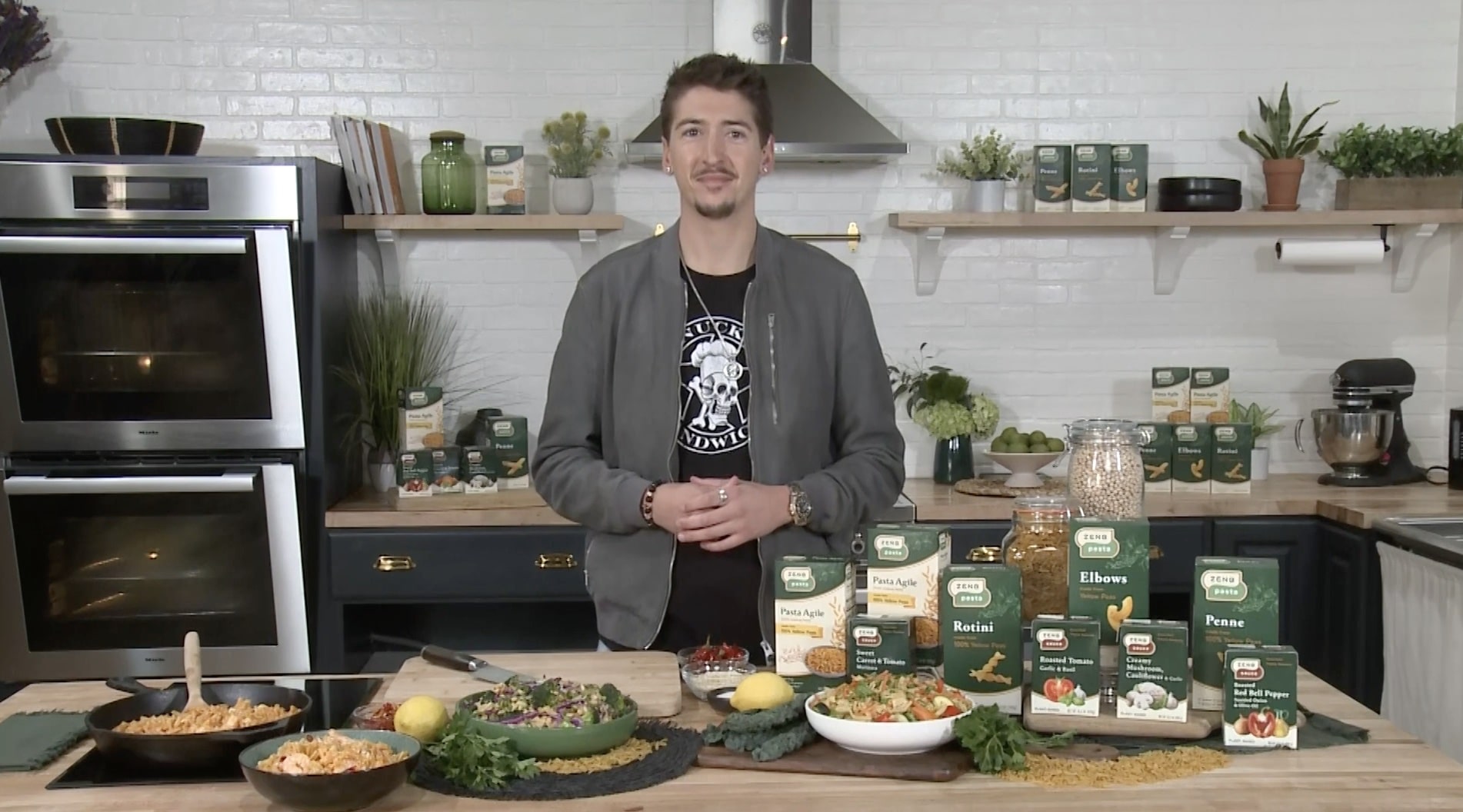 ZENB Pasta with Hunter Fieri – Coffee With America