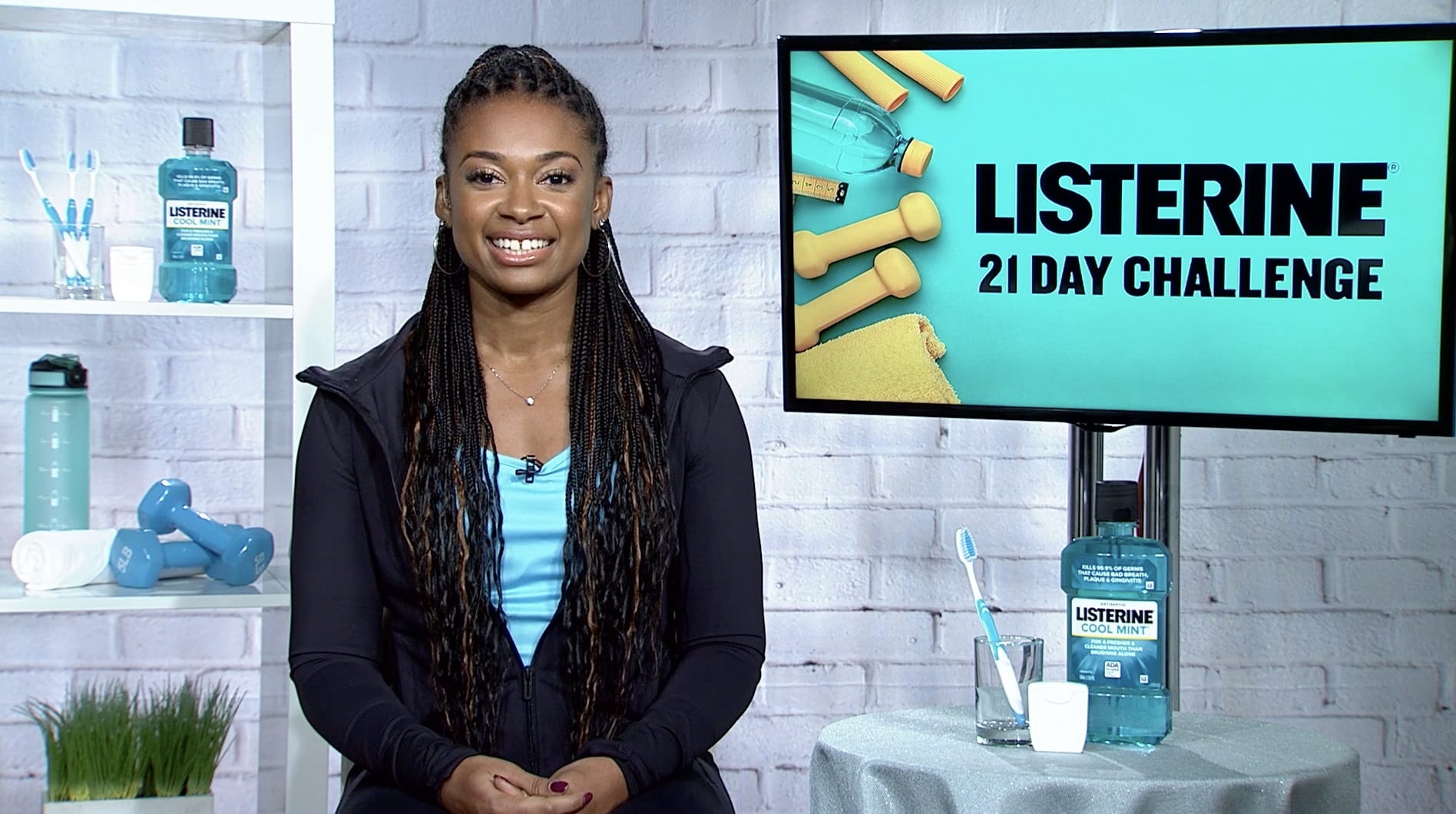Listerine 21-Day Challenge with Ariel Belgrave – Coffee With America