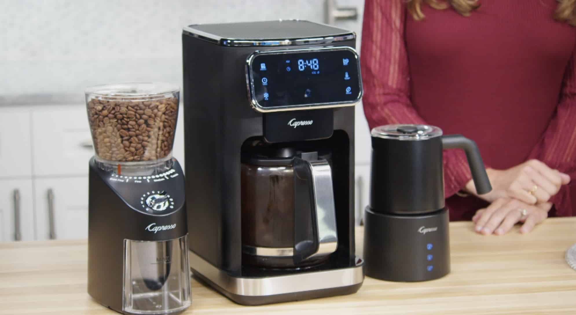 Coffee With America Capresso Touchscreen Coffeemaker - Coffee With America