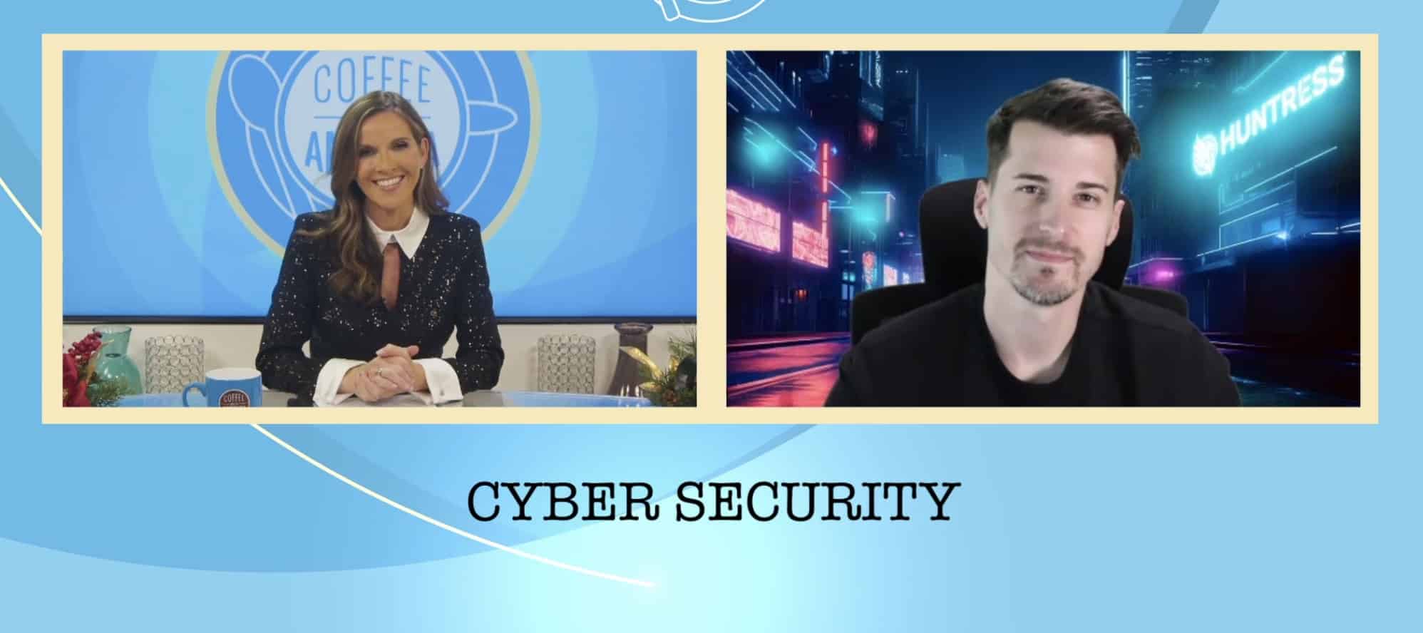Huntress Cyber Security with Kyle Hanslovan – Coffee With America