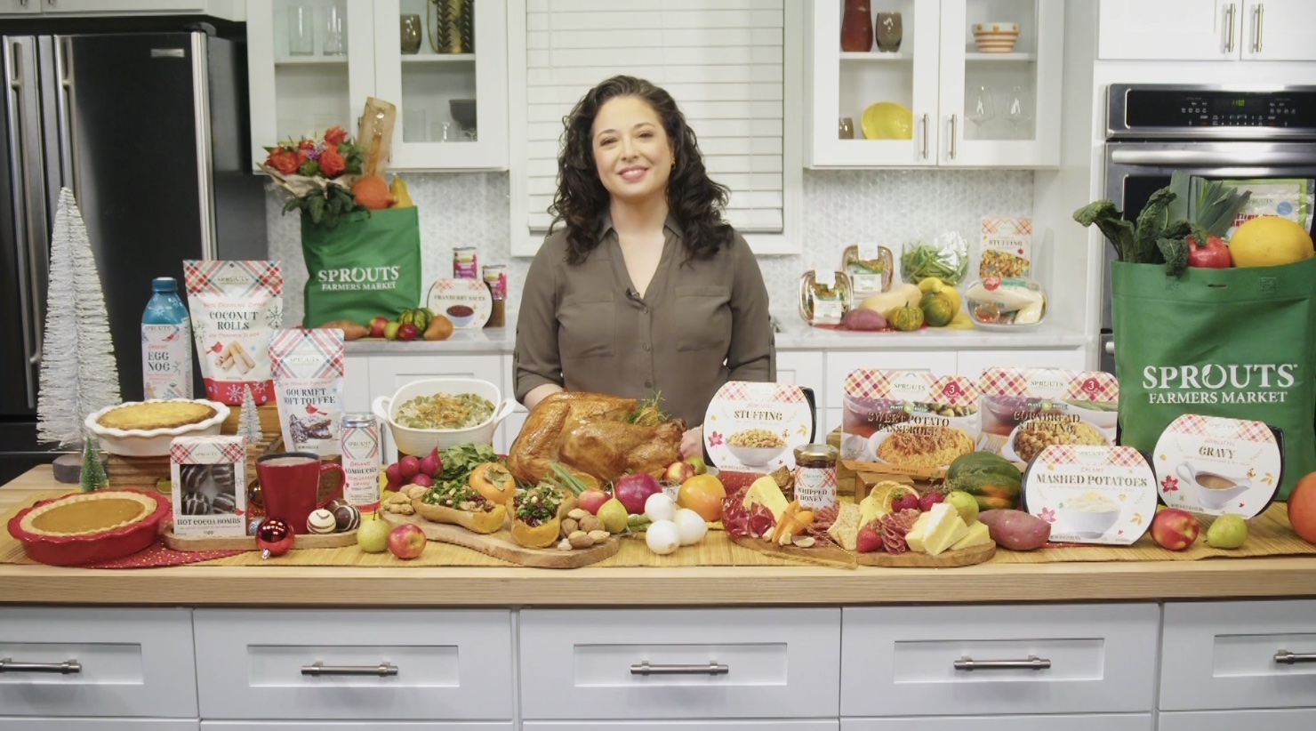 Sprouts Holiday Cooking with Flair with Cara di Falco – Coffee With America